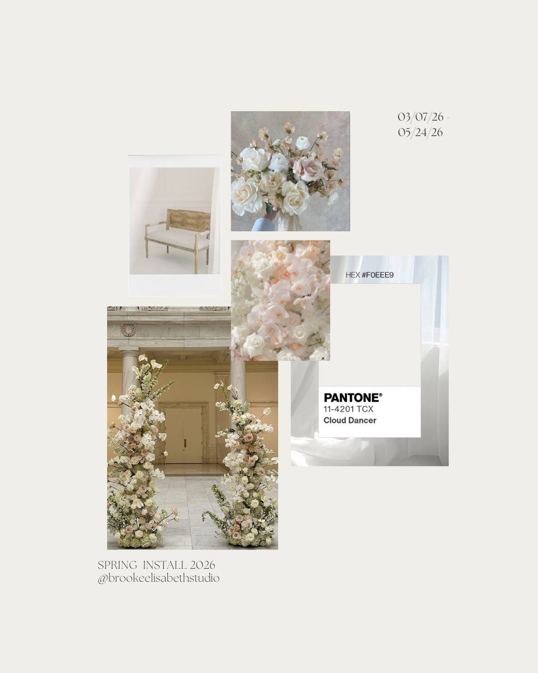 Spring Studio Rental in Ramsey, MN | Brooke Elisabeth Studio